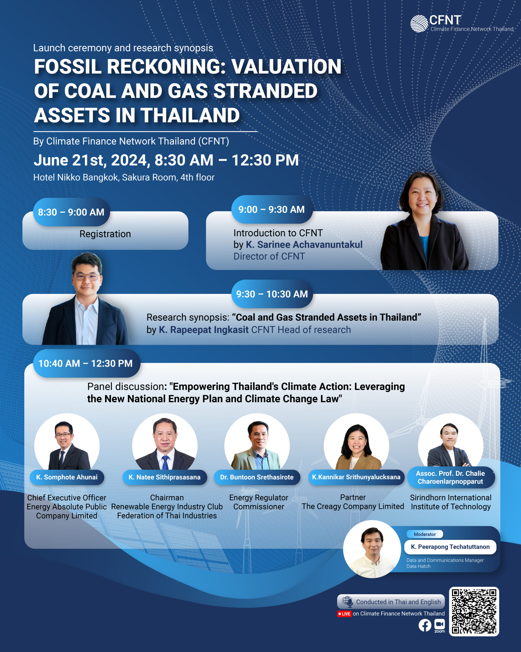 Join us for the launch of Climate Finance Network Thailand! - CFNT